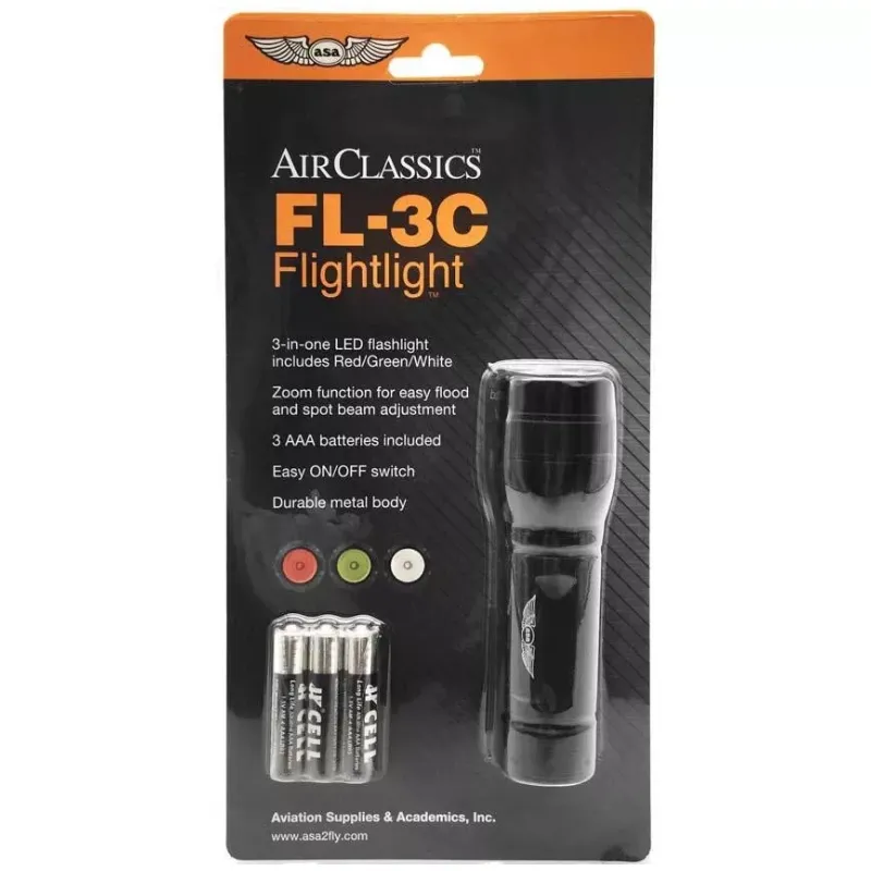 LINTERNA PILOTO DE LUZ DE VUELO ASA AIRCLASSICS FL-3C - Air Nation